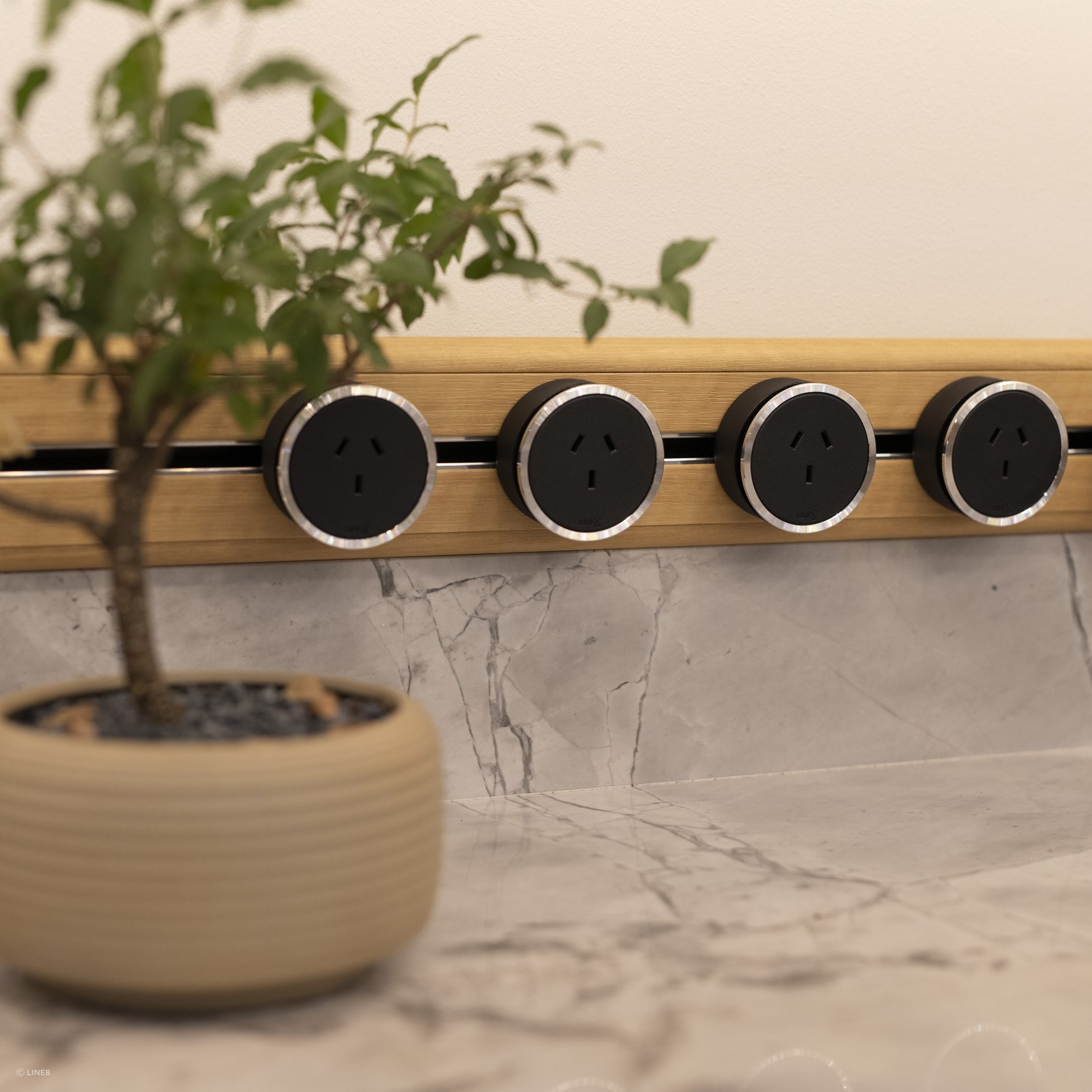 Line8 Power Track and Power Sockets | ArchiPro AU