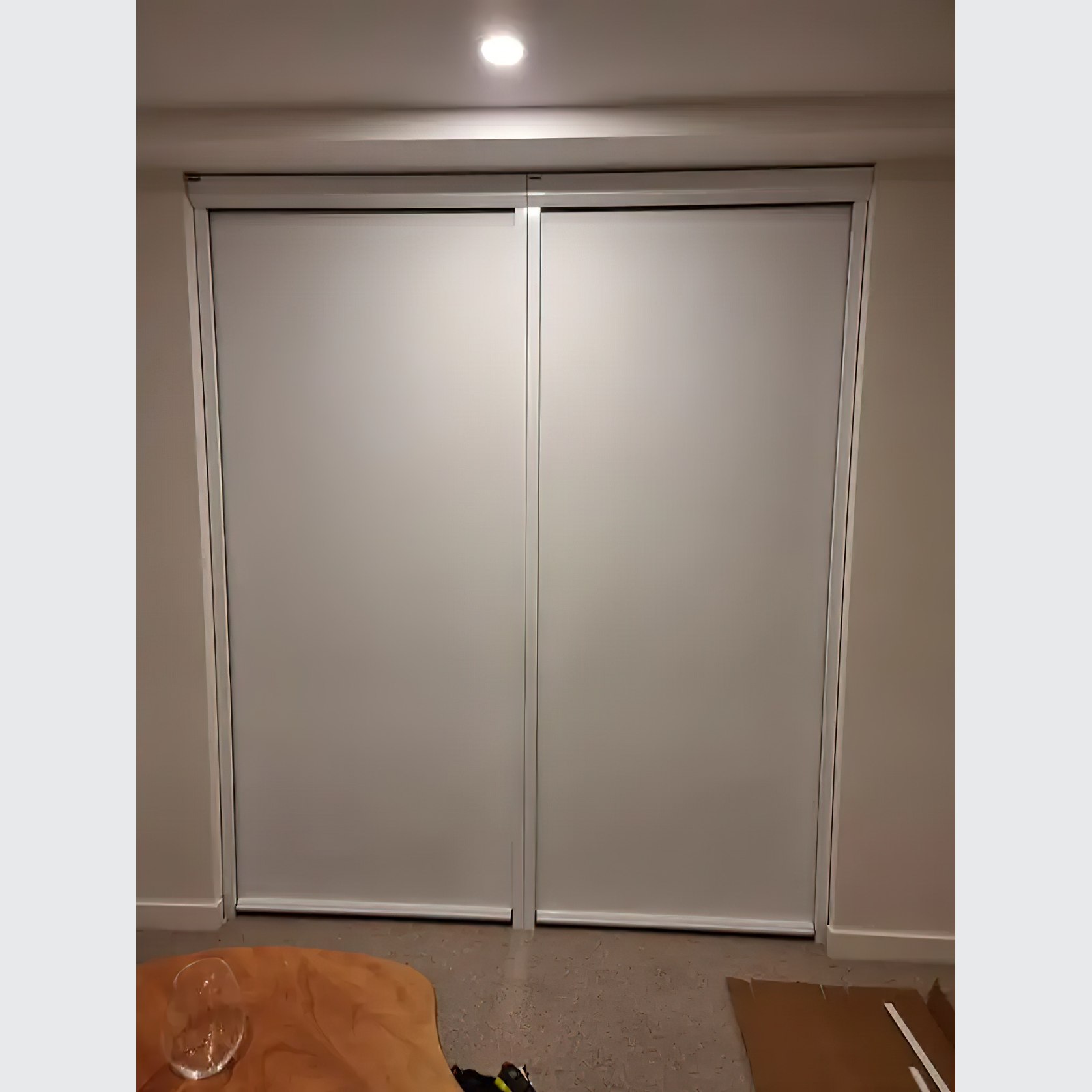 ScreenAway Retractable Blackout Door Blinds | ArchiPro AU