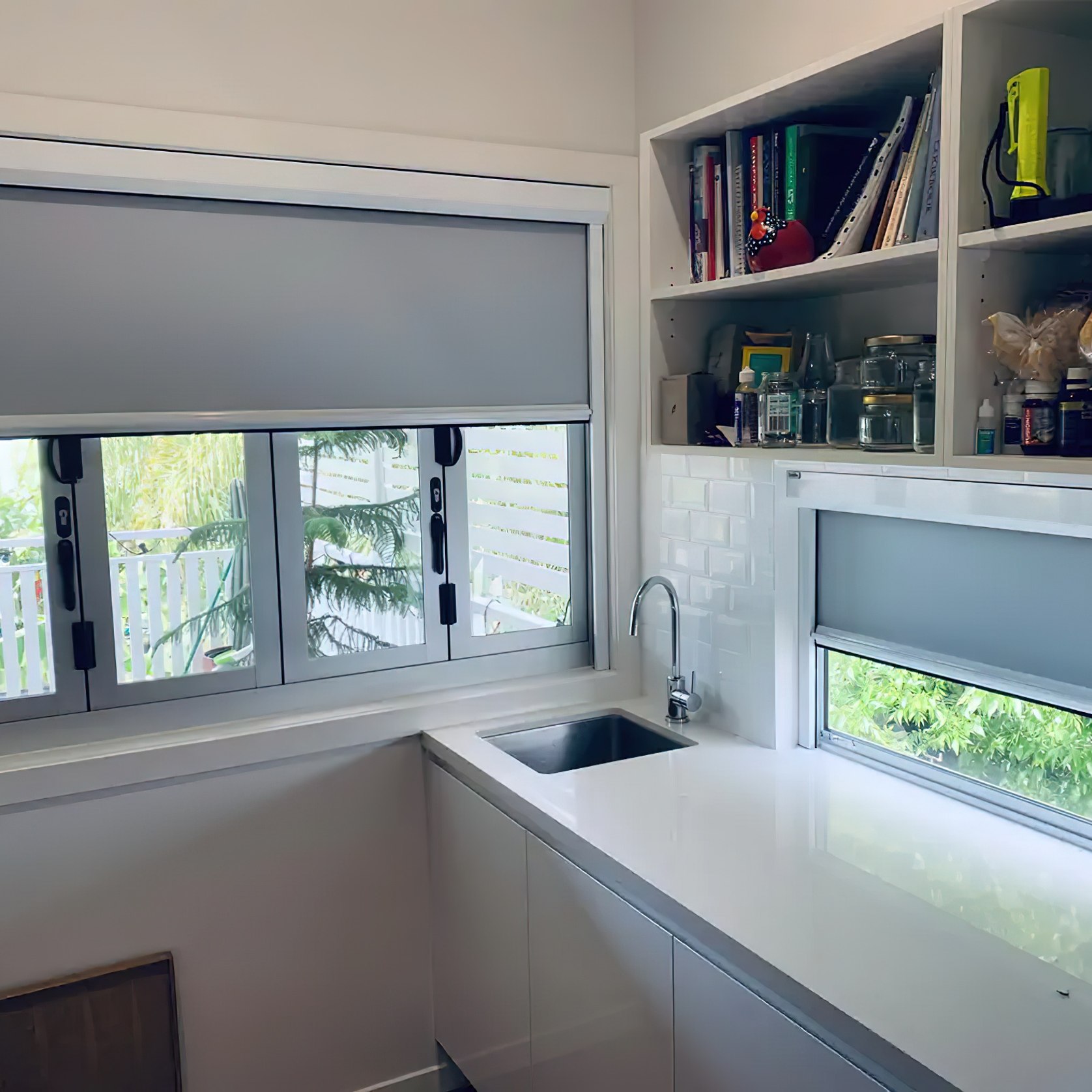 ScreenAway Retractable Blackout Kitchen Blinds | ArchiPro AU