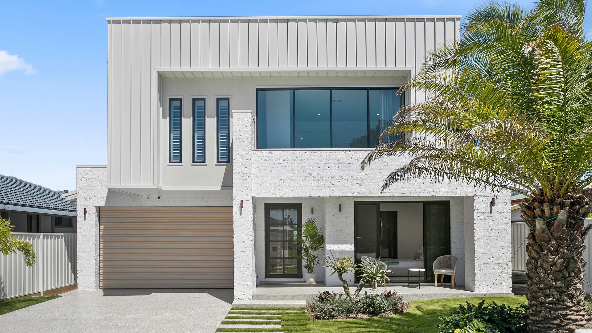 Batten Sectional Garage Door | ArchiPro AU