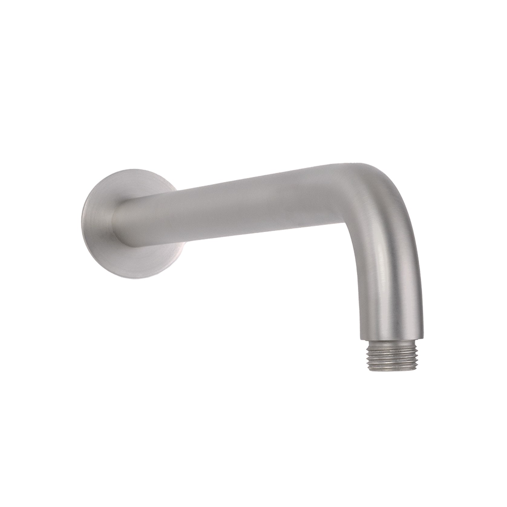 Mira Brushed Nickel Curved Shower Arm | ArchiPro AU