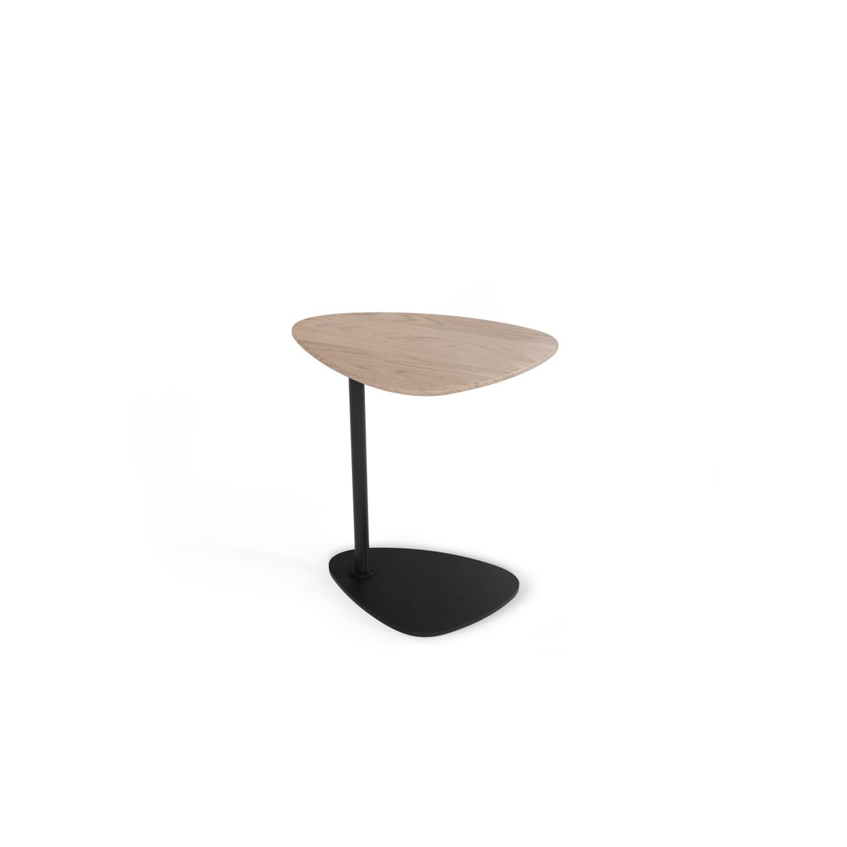 Fringe Side Table Natural Solid Oak - Small | ArchiPro AU