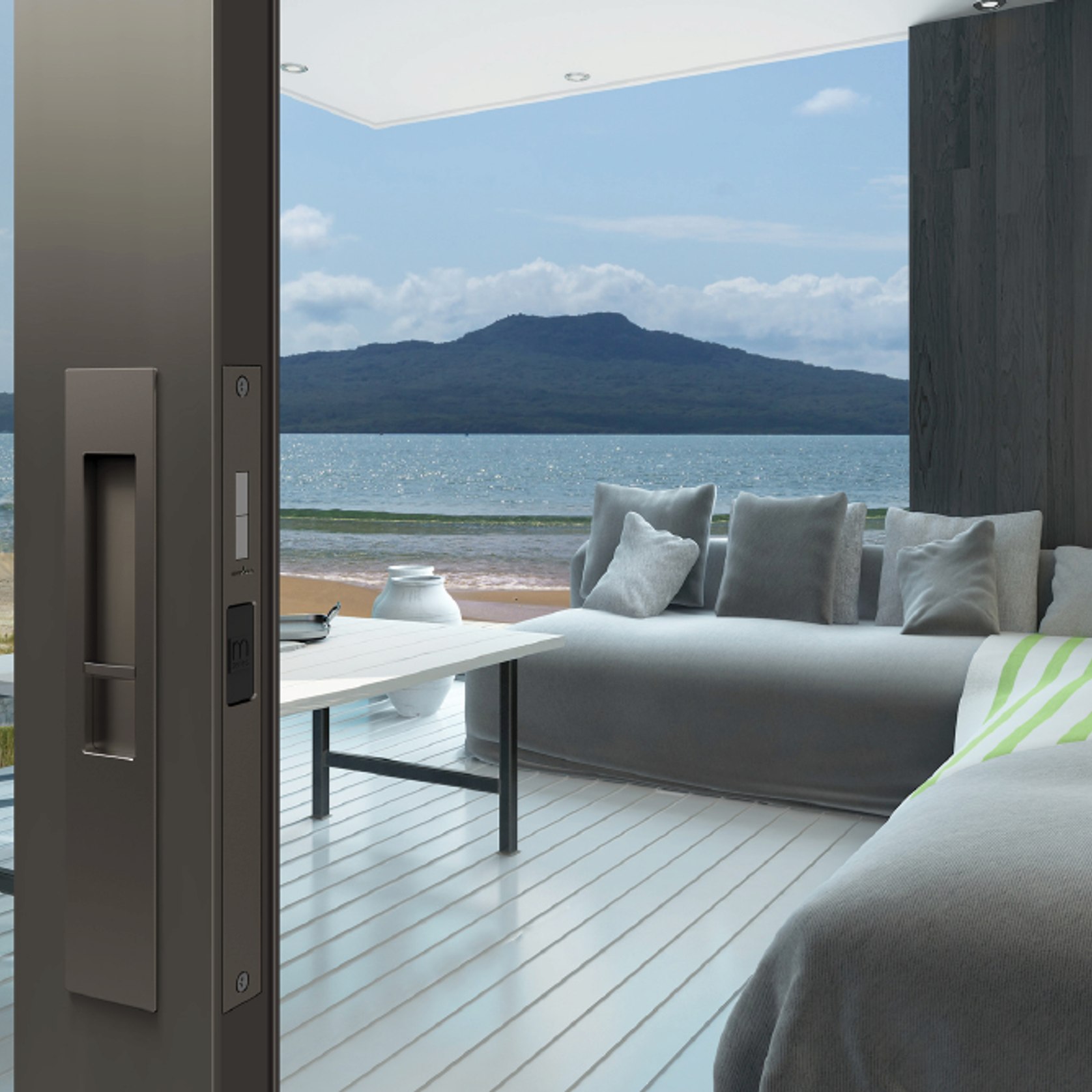 8105 M-Series Snib Lock Set Exterior plain plate * | ArchiPro AU