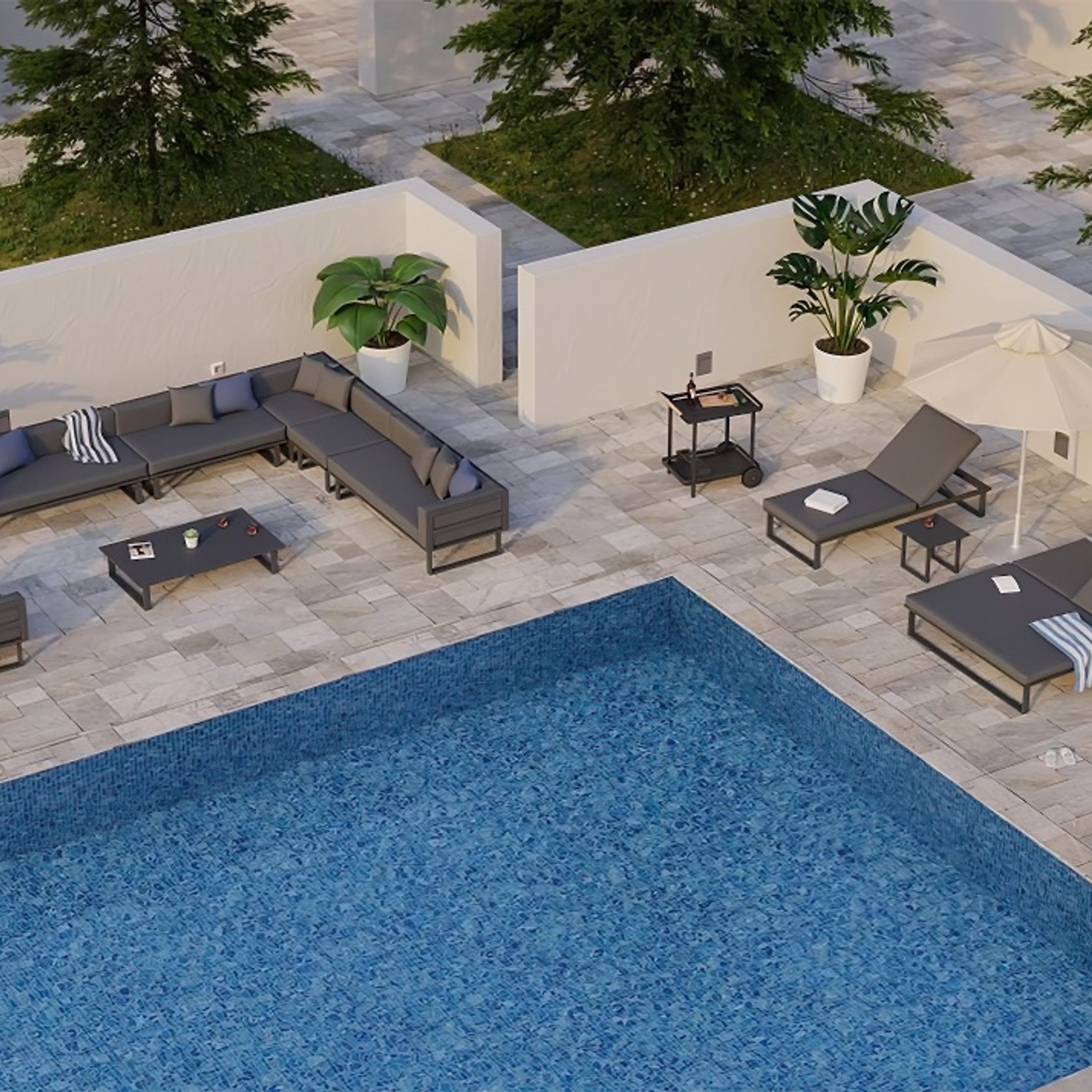 Serra Sun Lounge - Single | ArchiPro AU