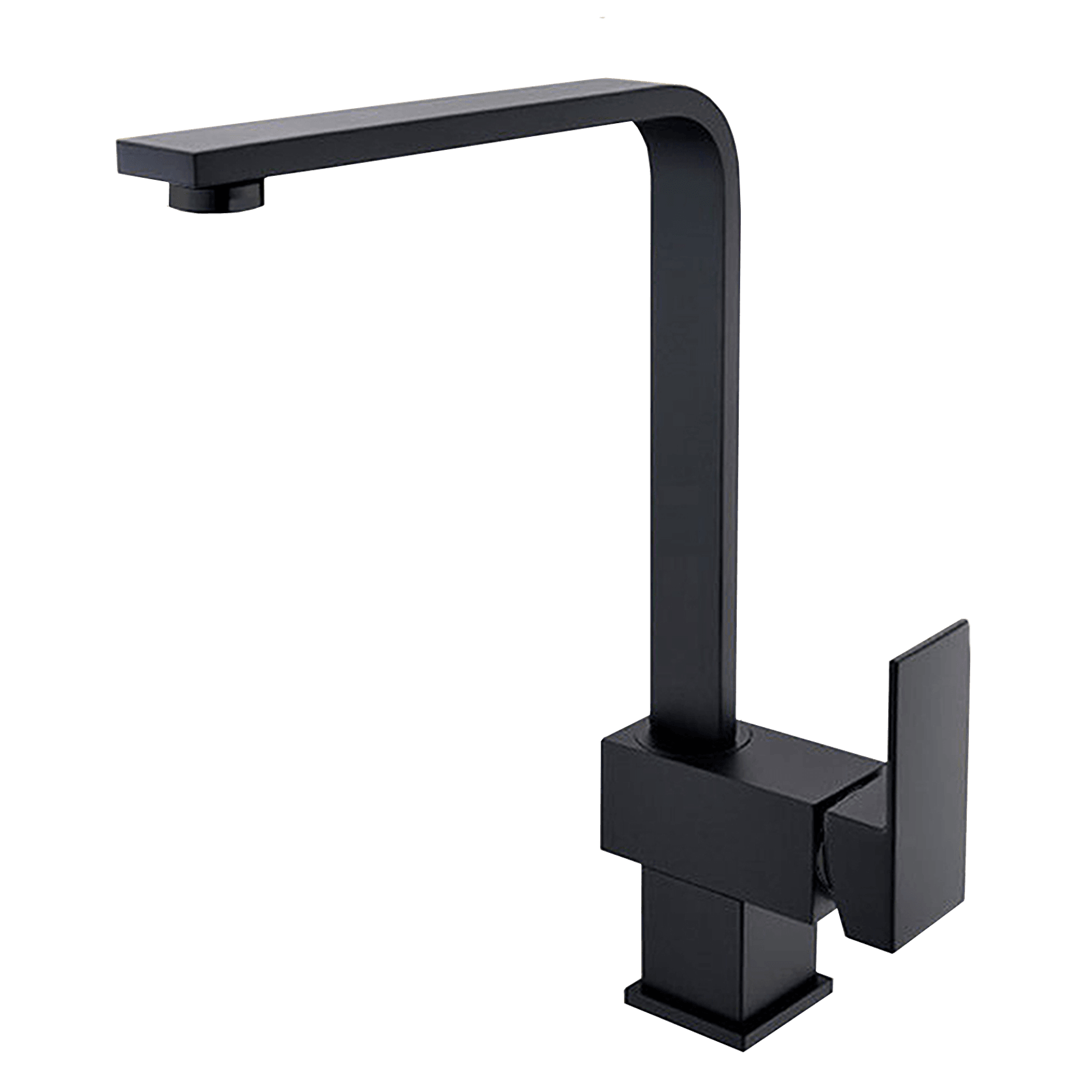 Square Kitchen Mixer Matte Black | ArchiPro AU