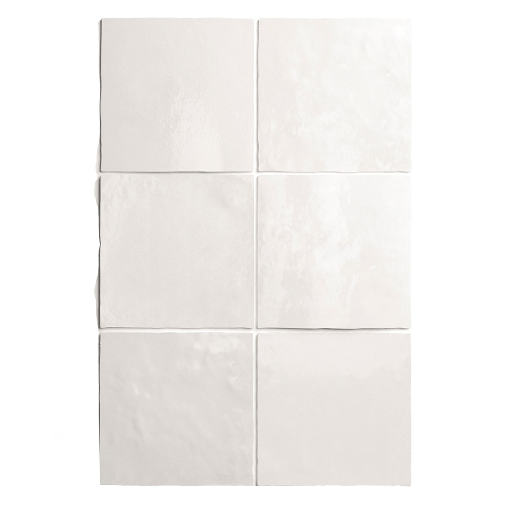 Artemis White Gloss Wall Tile 132x132x10mm | ArchiPro AU