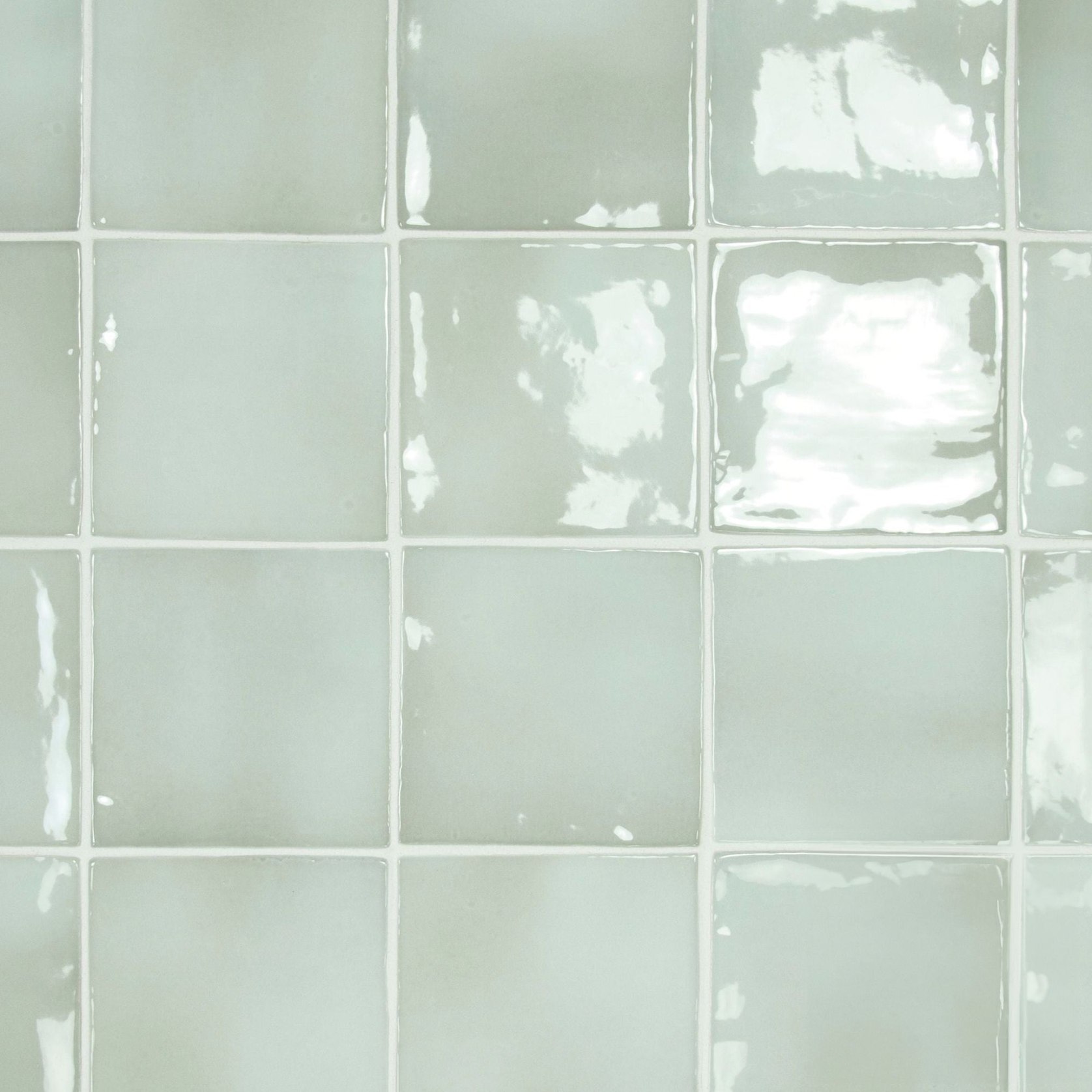 Marlowe Mint Gloss 100x100x10mm Wall Tile | ArchiPro AU