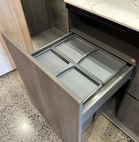 Wesco Pullboy Z waste bin for Blum MERIVOBOX | ArchiPro AU
