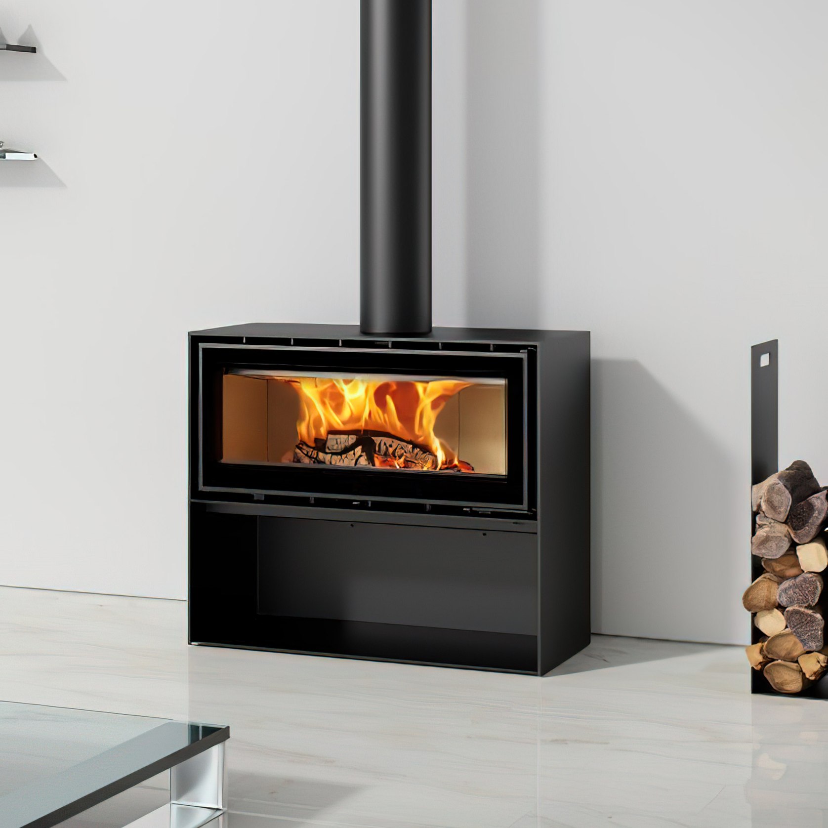 ADF Linea 100 L Freestanding Fireplace | ArchiPro AU