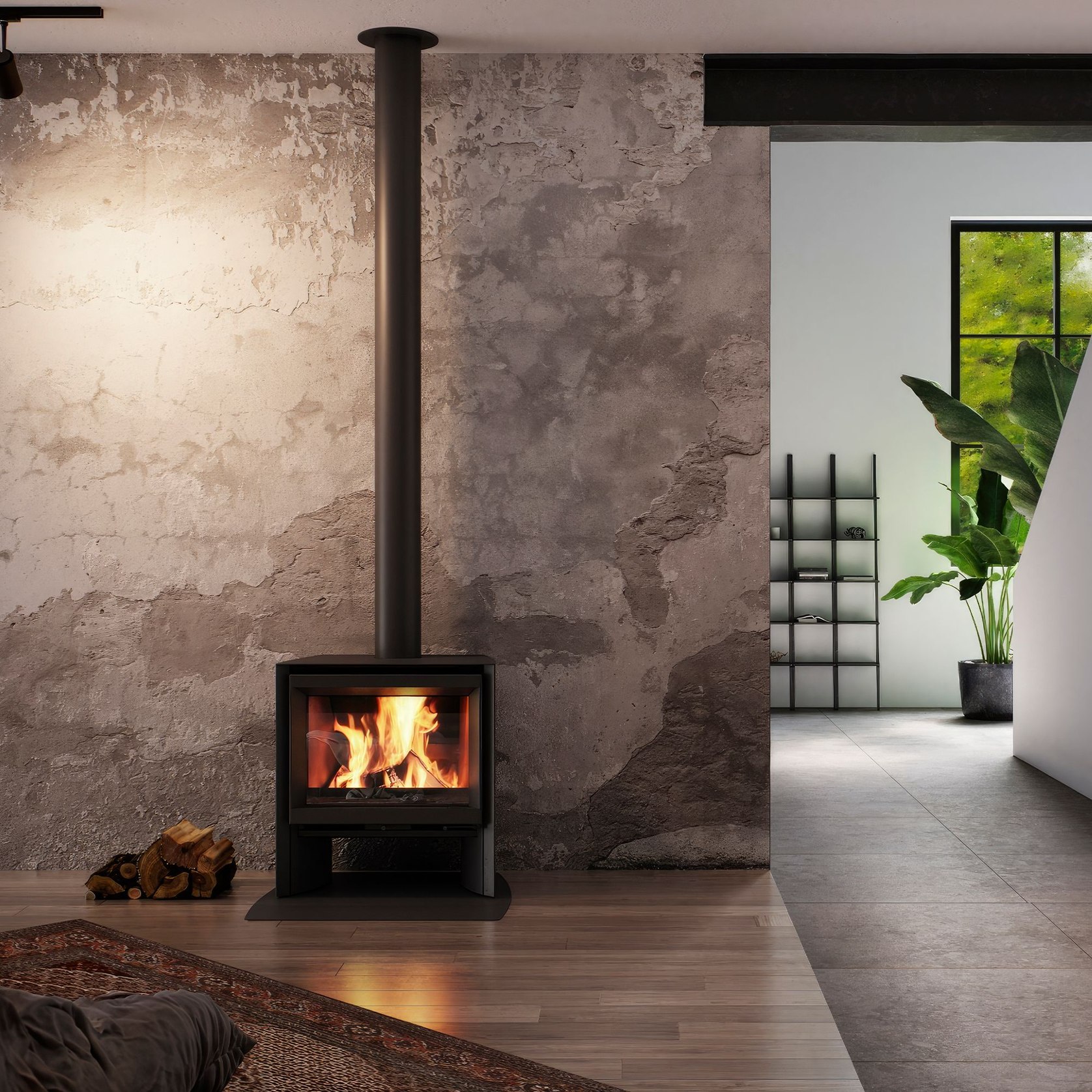 Stuv 6 Freestanding Wood Fireplace | ArchiPro AU