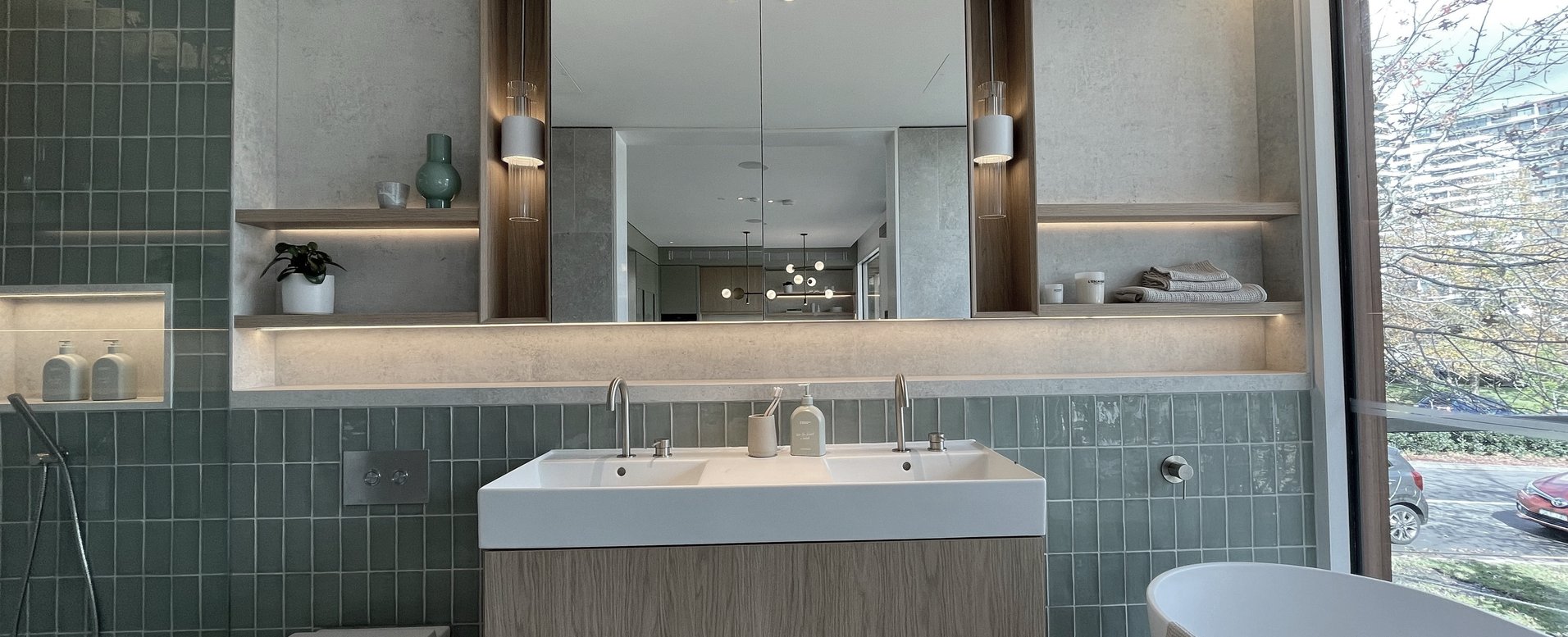 Greens Display Unit by Germax Interiors Pty Ltd | ArchiPro AU