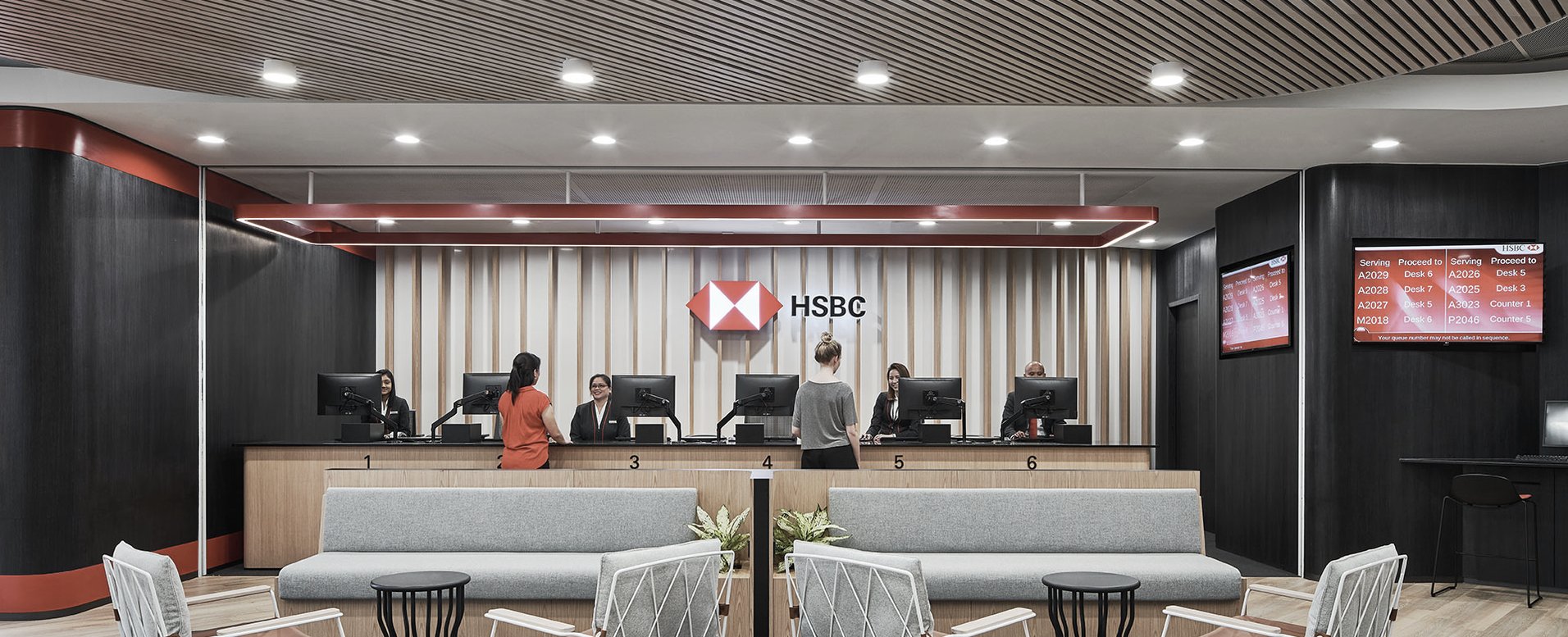 HSBC Retail & Premier Banking, Raffles, Singapore by Geyer Design ...