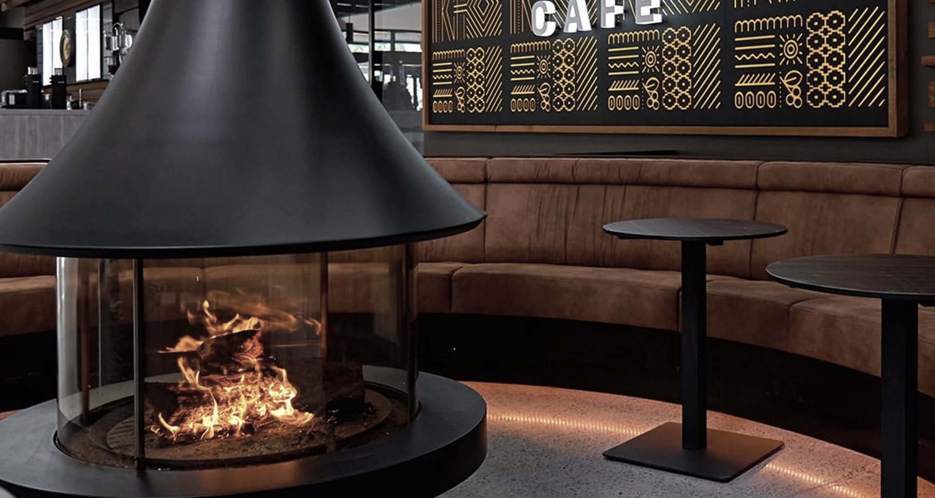Kiwanda Cafe by Sculpt Fireplace Collection | ArchiPro AU