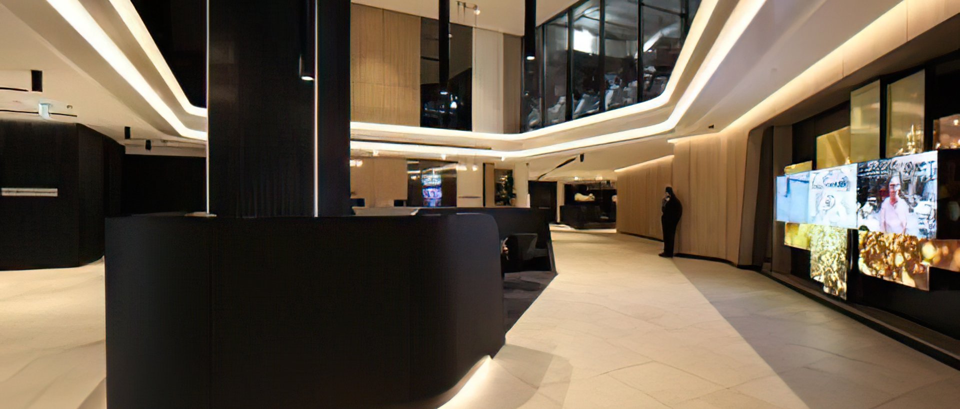 Bankstown Sports Club Lobby by Haron Robson | ArchiPro AU