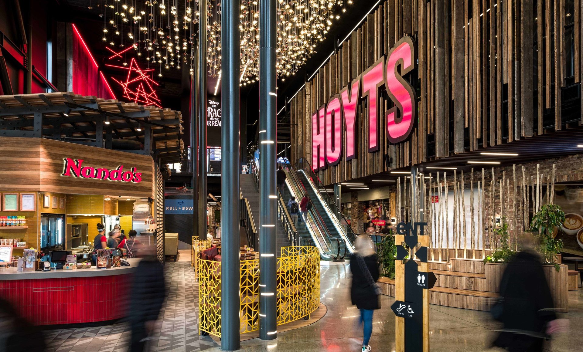 Hoyts Christchurch - EntX Entertainment Central by EZ Concept | ArchiPro AU