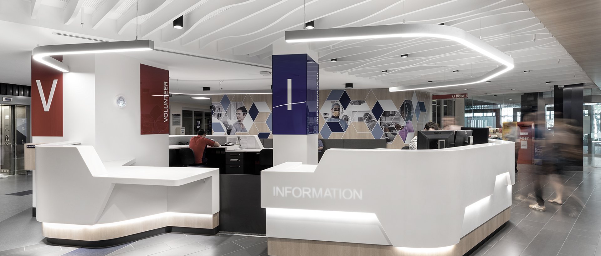 Royal Melbourne Hospital Entry by ClarkeHopkinsClarke | ArchiPro AU