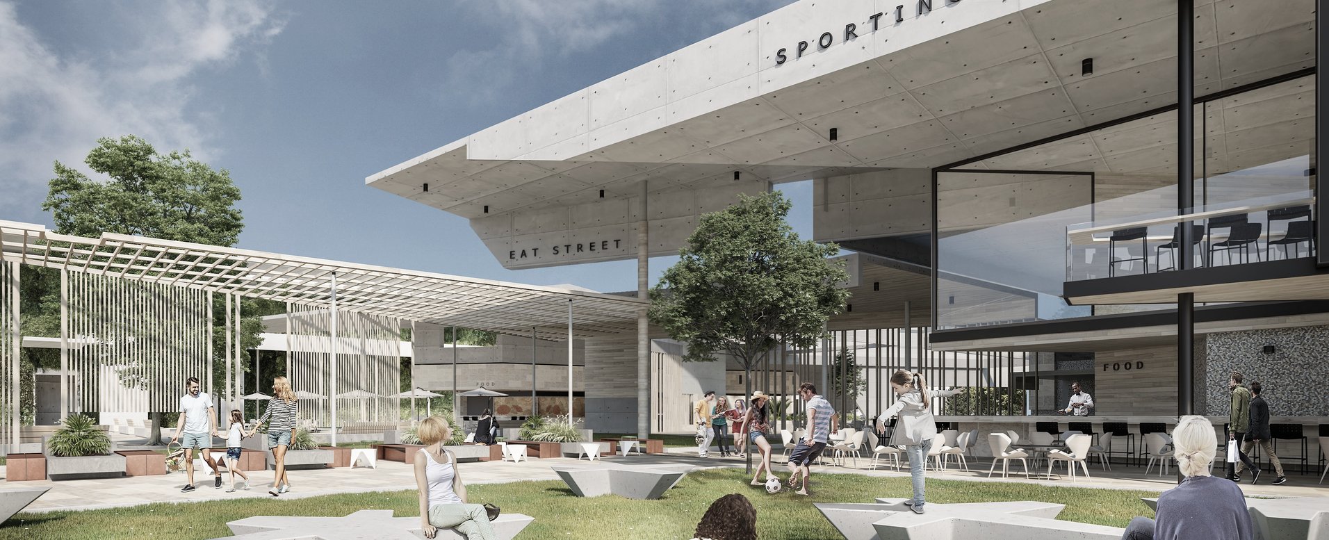 Hotel, Sporting and Entertainment Complex by BSPN Architecture ...