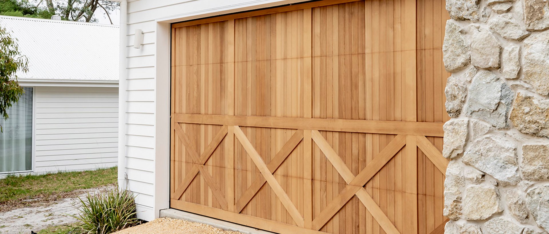 Barn Style | Victoria by Steel-Line Garage Doors | ArchiPro AU