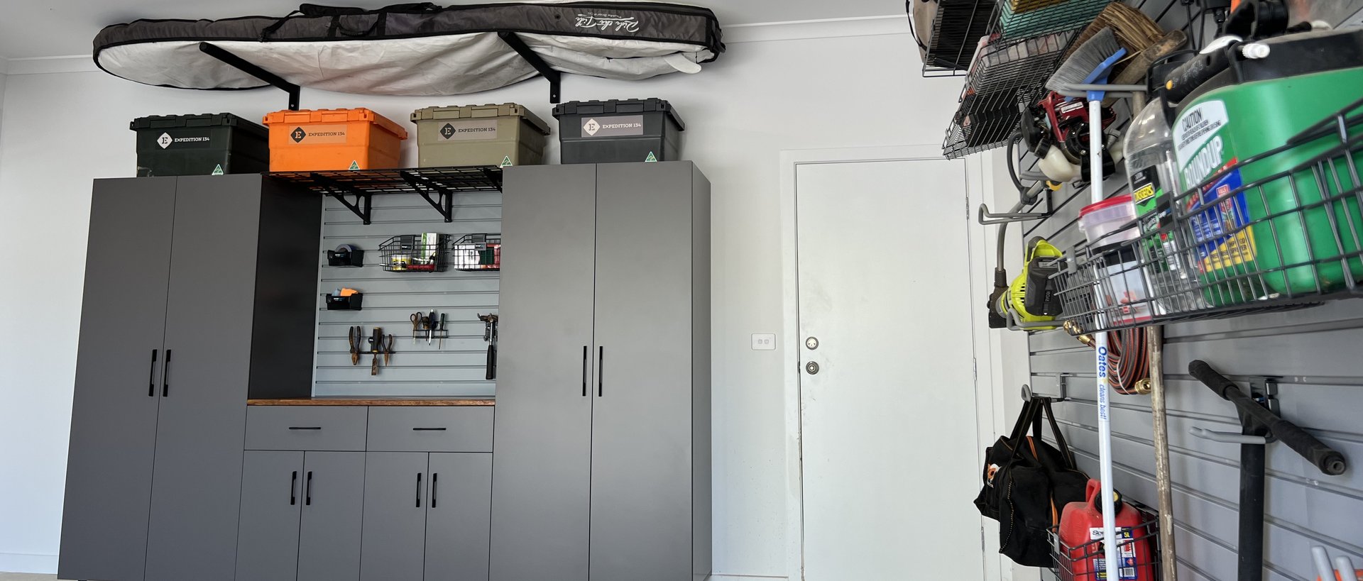 A father's dream garage, the ultimate playground. by GarageSmart ...