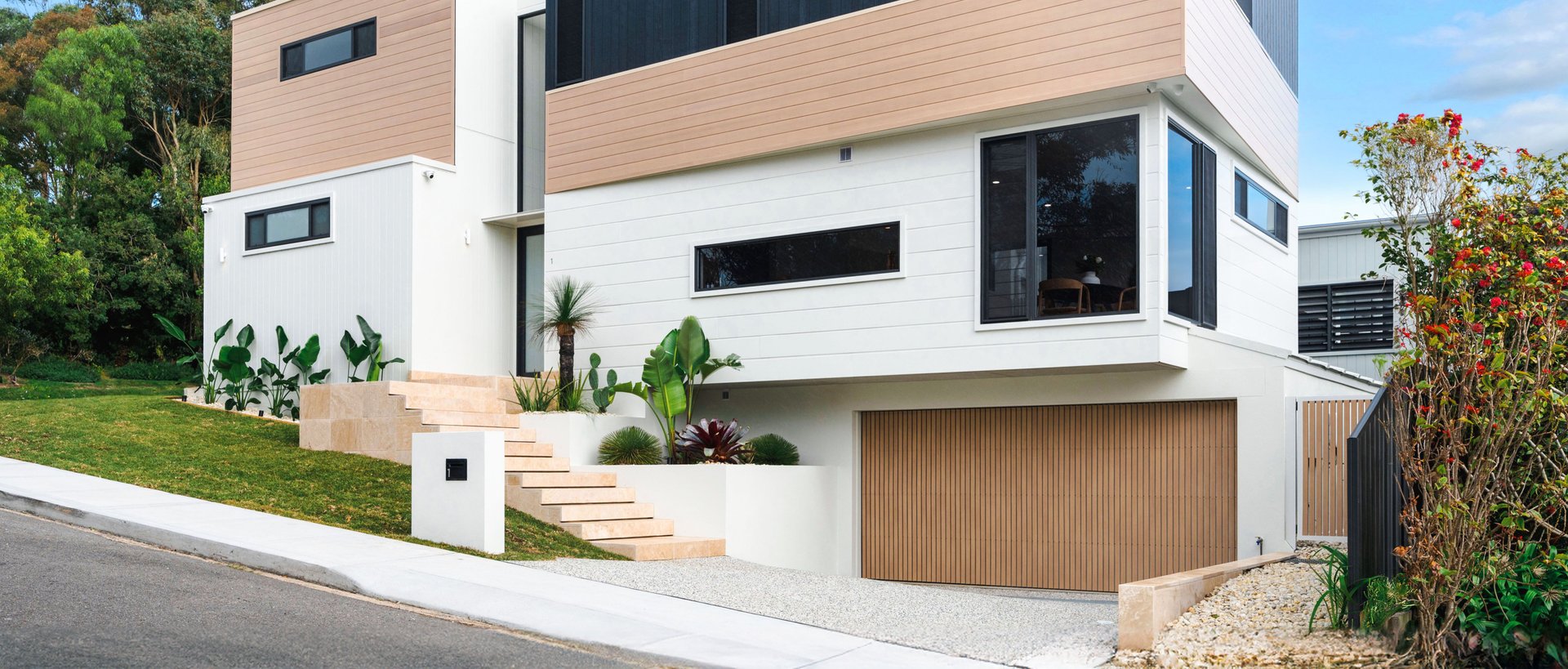 Merewether | Newcastle Building by Steel-Line Garage Doors | ArchiPro AU