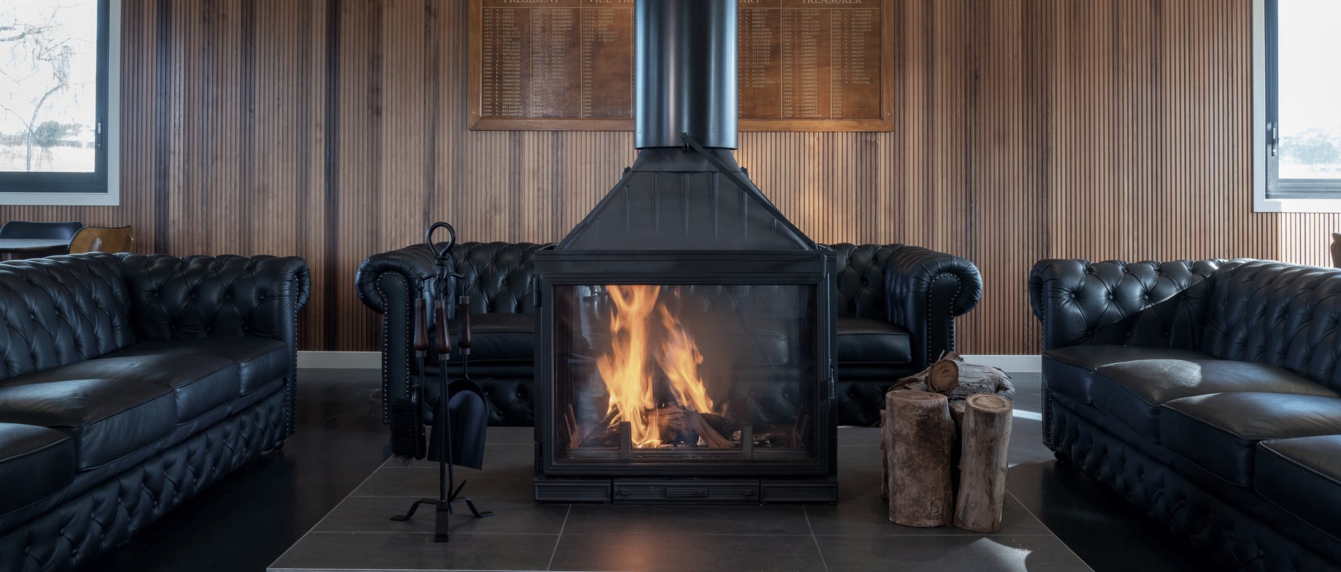 Mornington Clay Target Clubhouse by Sculpt Fireplace Collection ...