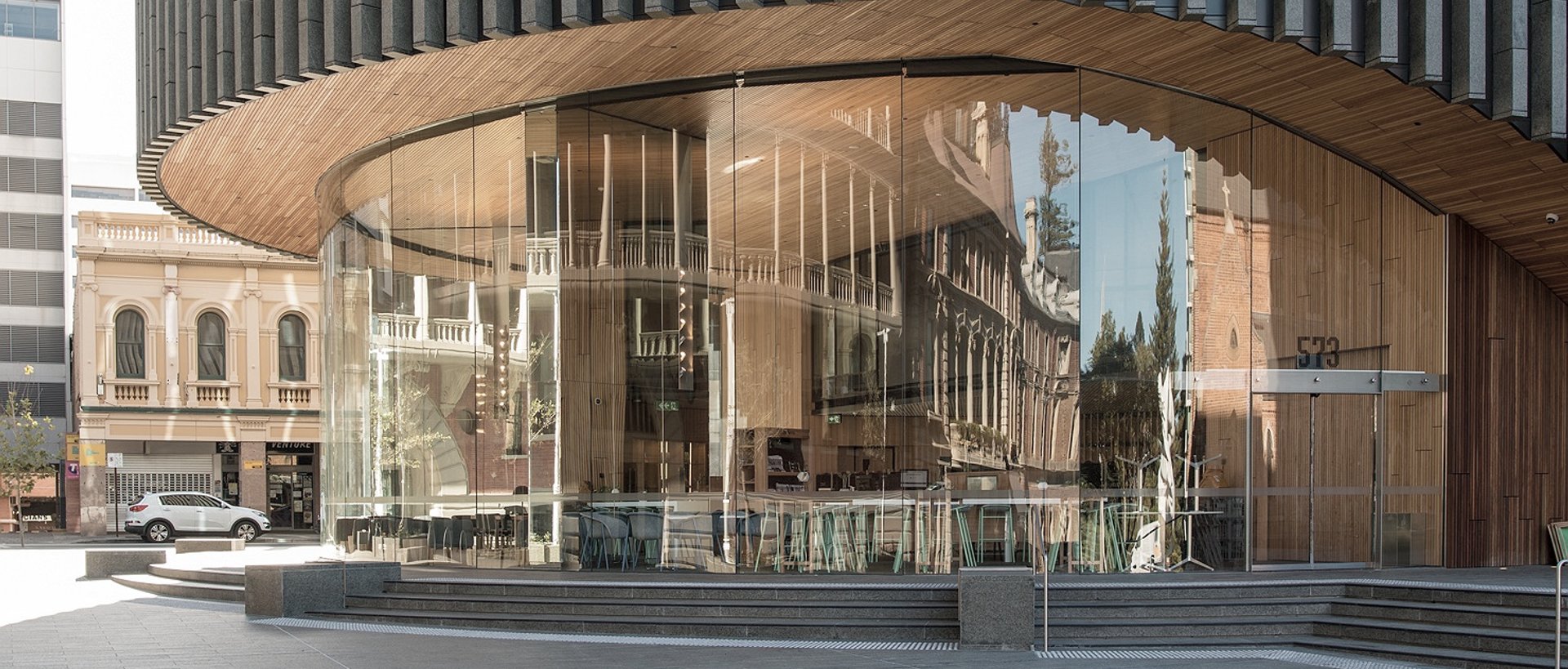 City of Perth Library by Screenwood | ArchiPro AU