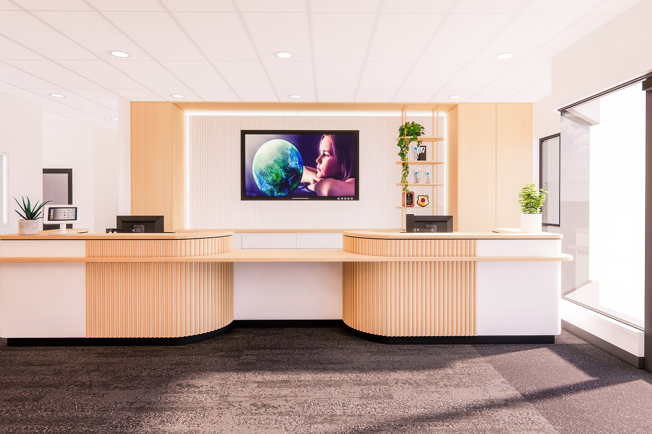 Primary School Reception Area - Hosking Interior Design | ArchiPro AU