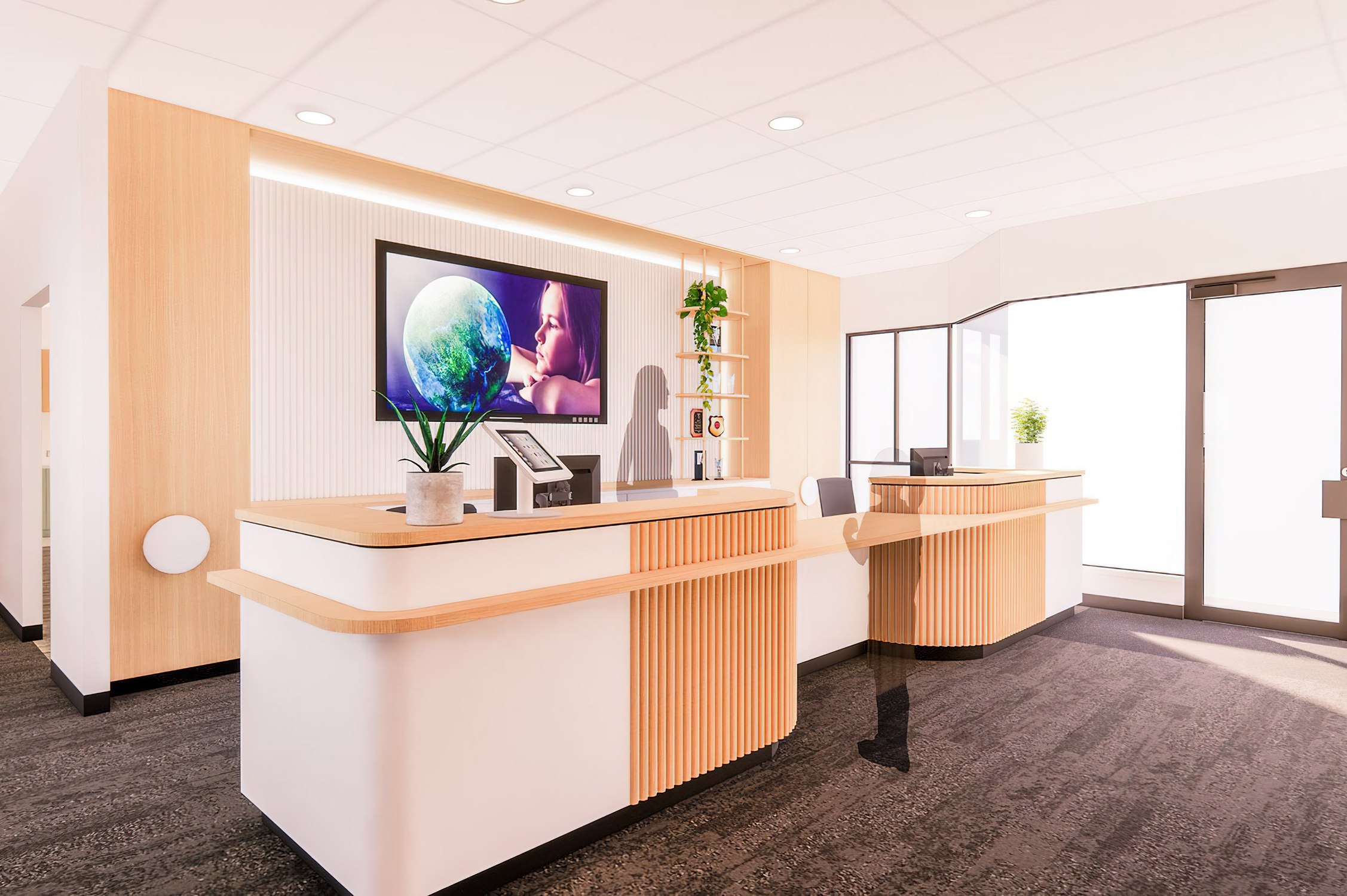 Primary School Reception Area - Hosking Interior Design | ArchiPro AU