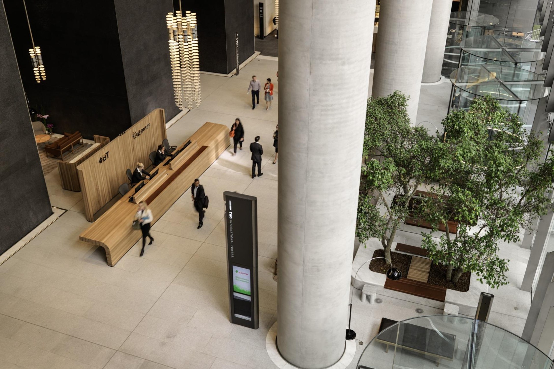 International Towers Lobby | ArchiPro AU