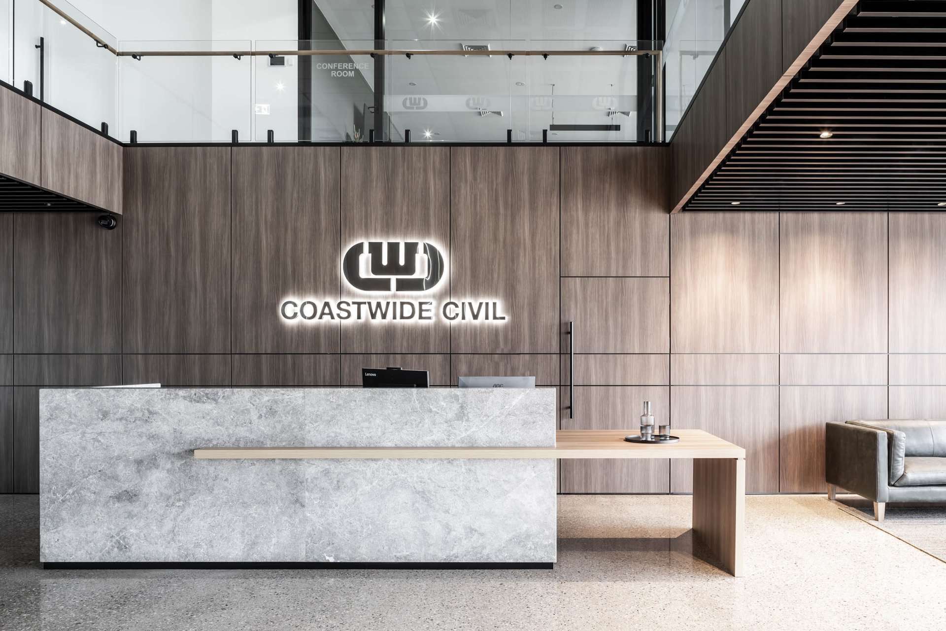 Coastal Wide Civil Offices by Tameka Moffat Designs | ArchiPro AU