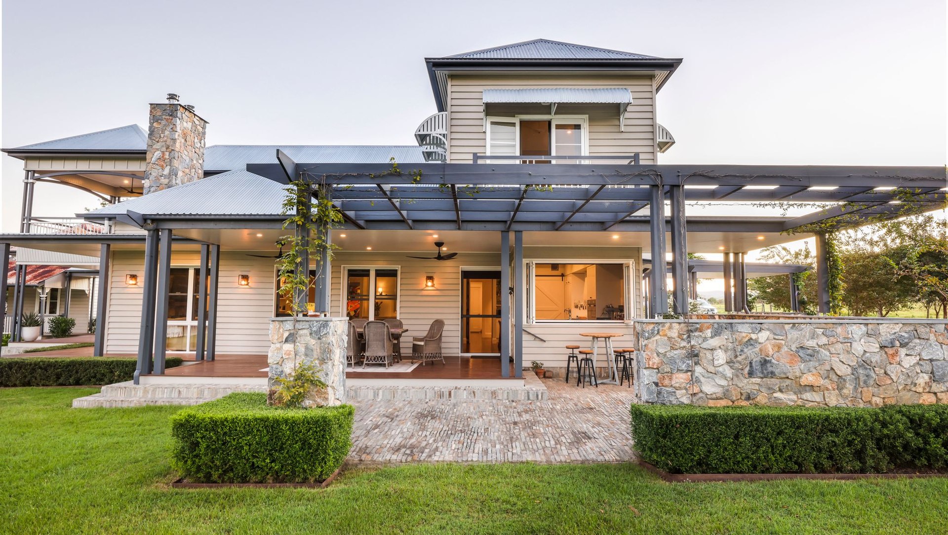 Custom Hamptons Style New Home Design Gregor’s Creek by Dion Seminara ...