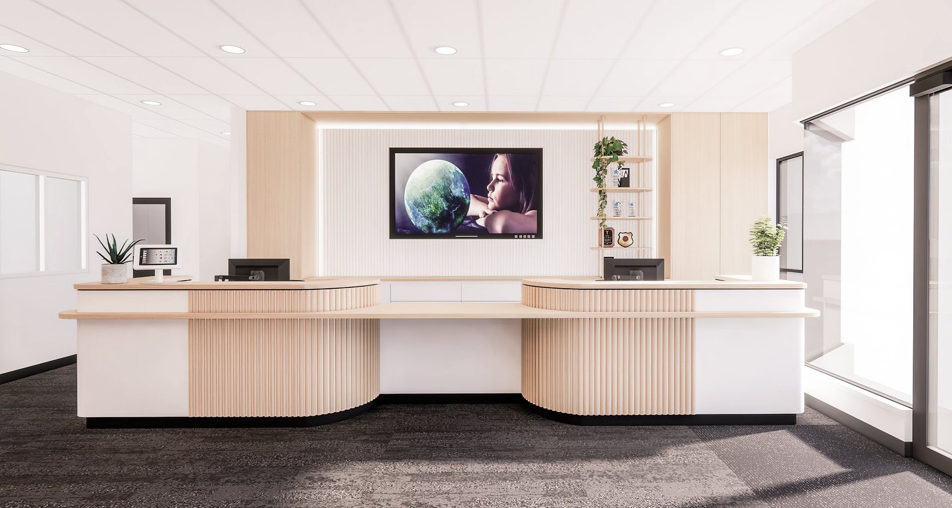 Primary School Reception Area by Hosking Interior Design | ArchiPro AU