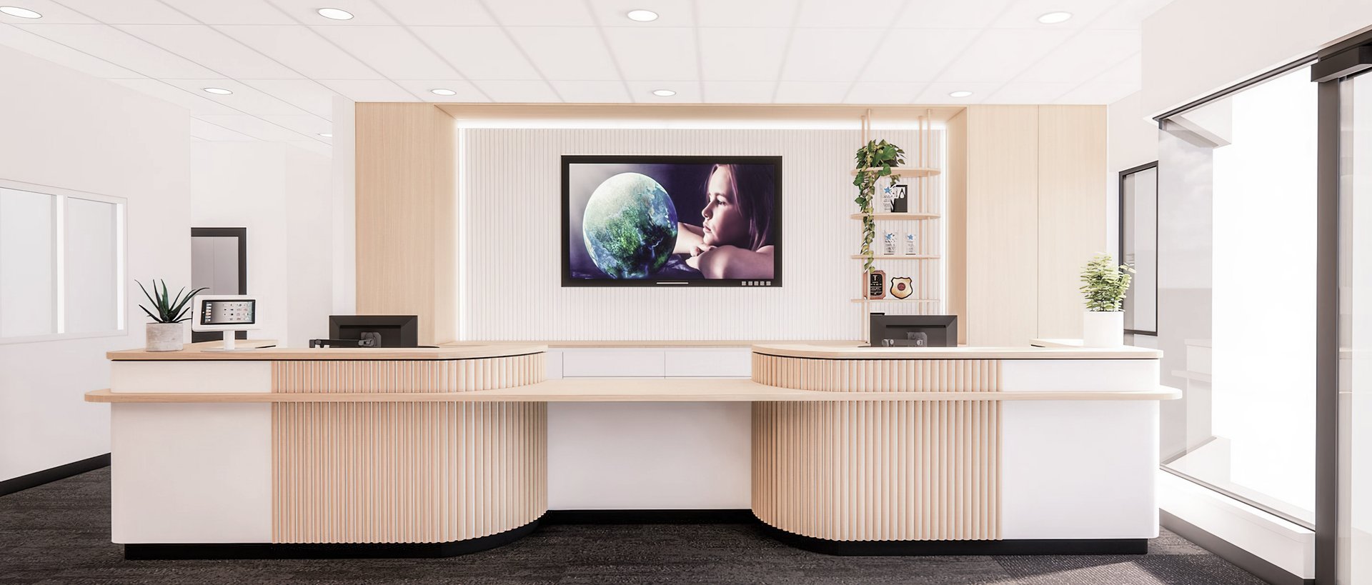 Primary School Reception Area by Hosking Interior Design | ArchiPro AU