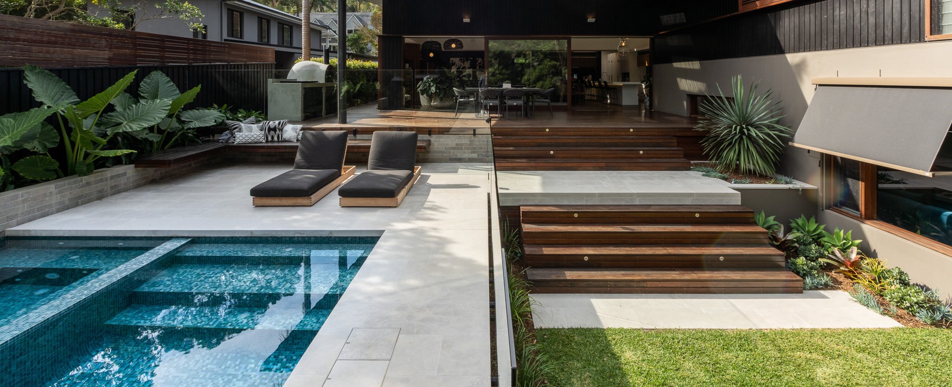 Wet Edge Pool - Space Landscape Designs | ArchiPro AU