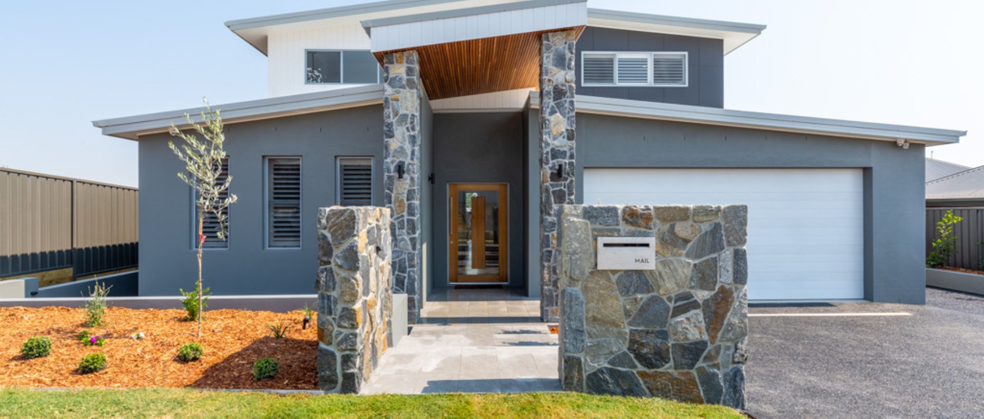 Raworth Project by Coastline Builders and Designers - Welsh Grey Stone ...
