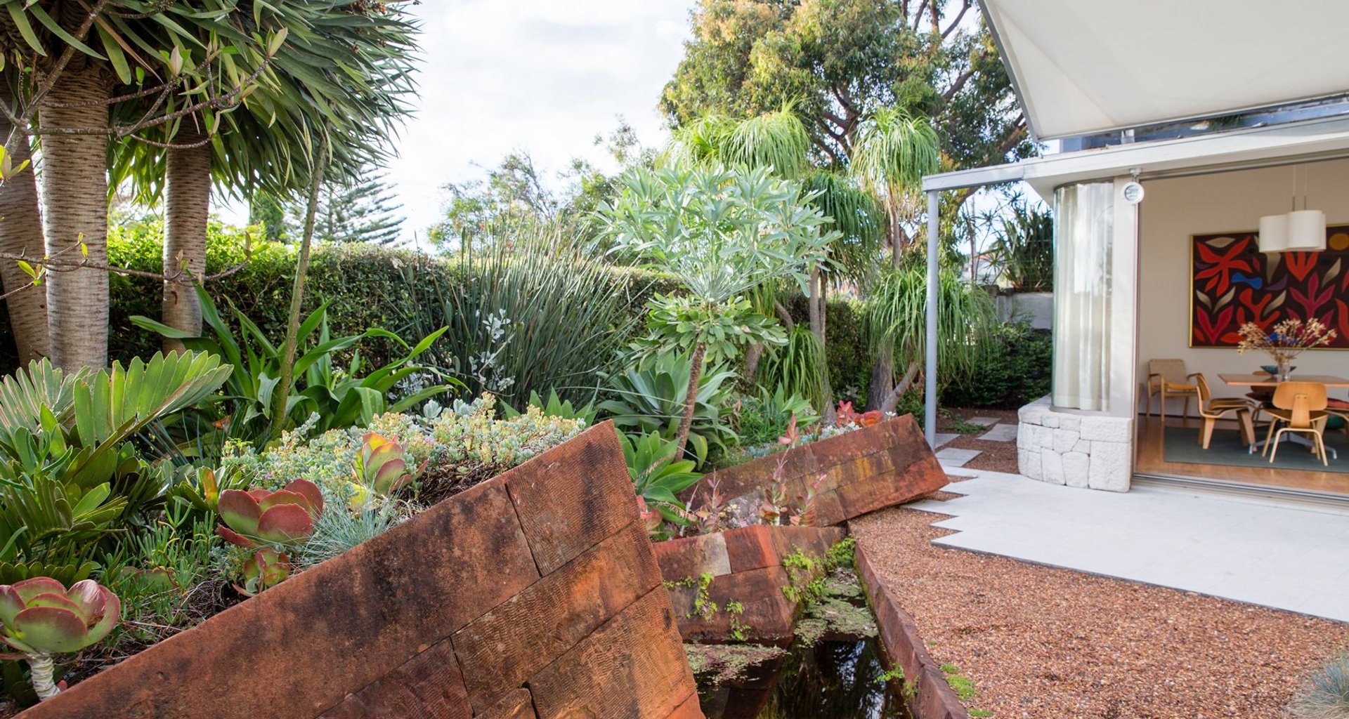 The Red Garden by Bates Landscape Construction | ArchiPro AU