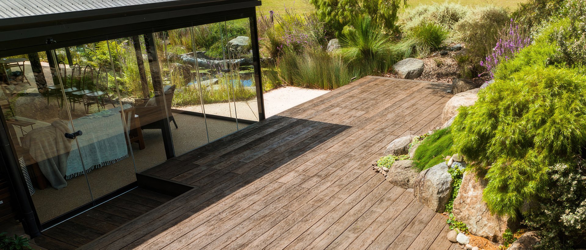 Australian Native Landscape Design featuring Vintage Decking by ...