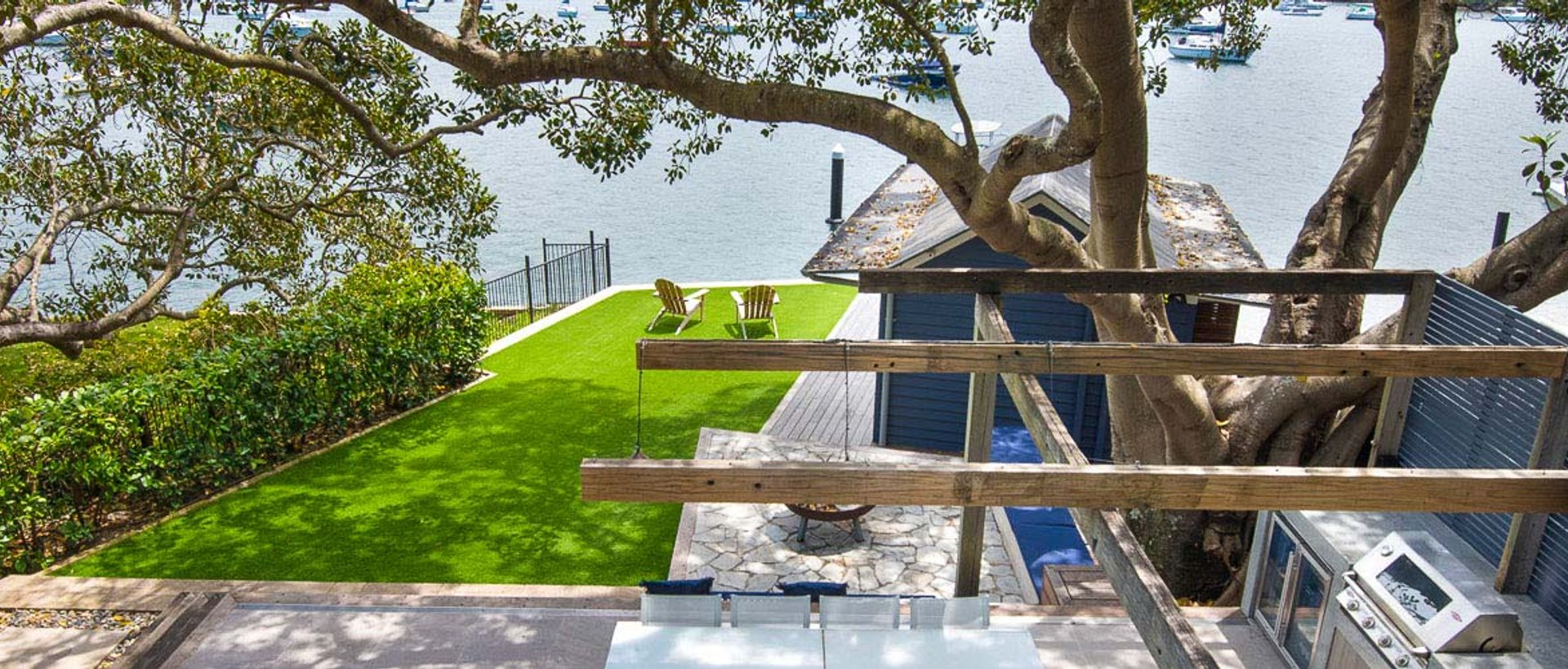 Waterfront Escape by Space Landscape Designs | ArchiPro AU