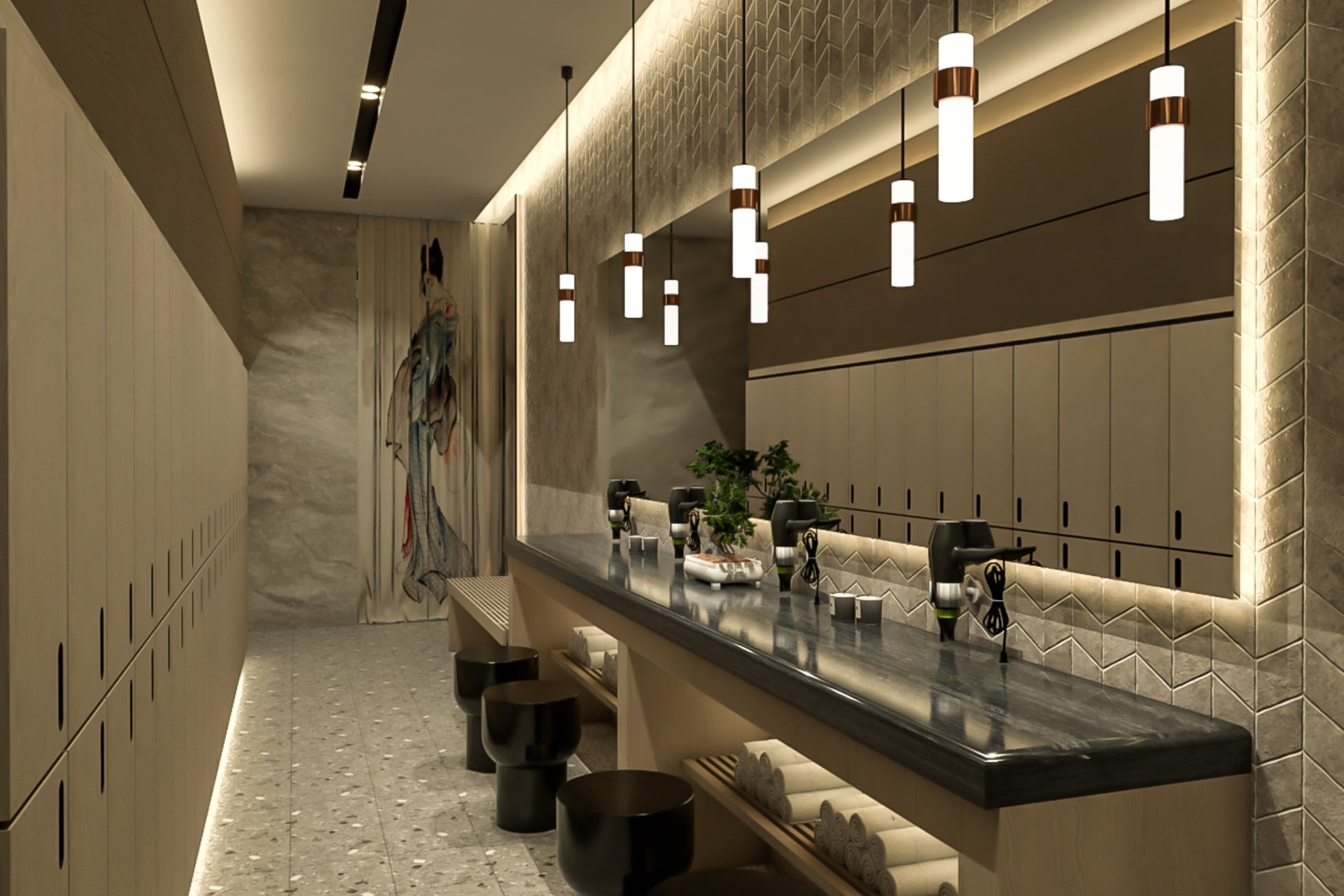 Renders - Japanese SPA by AGC Interior | ArchiPro AU
