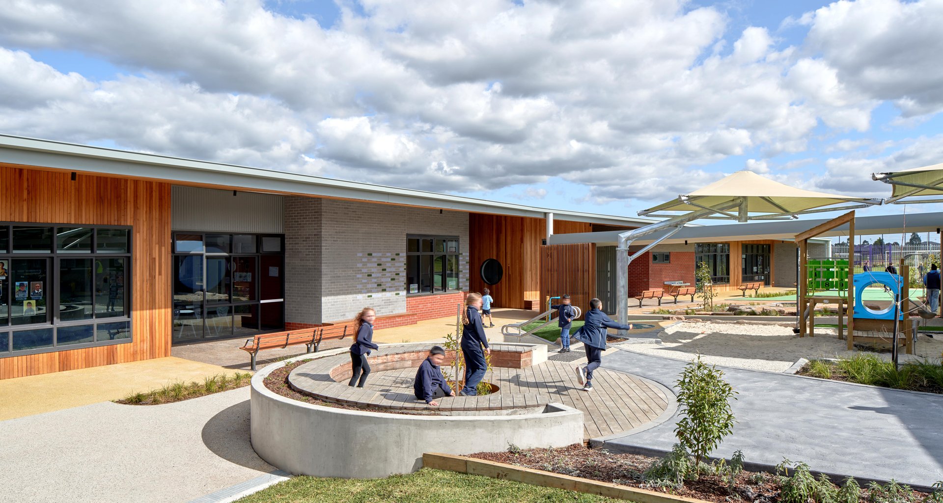 Clyde North Station Primary Specialist Campus by K 2 L D | ArchiPro AU