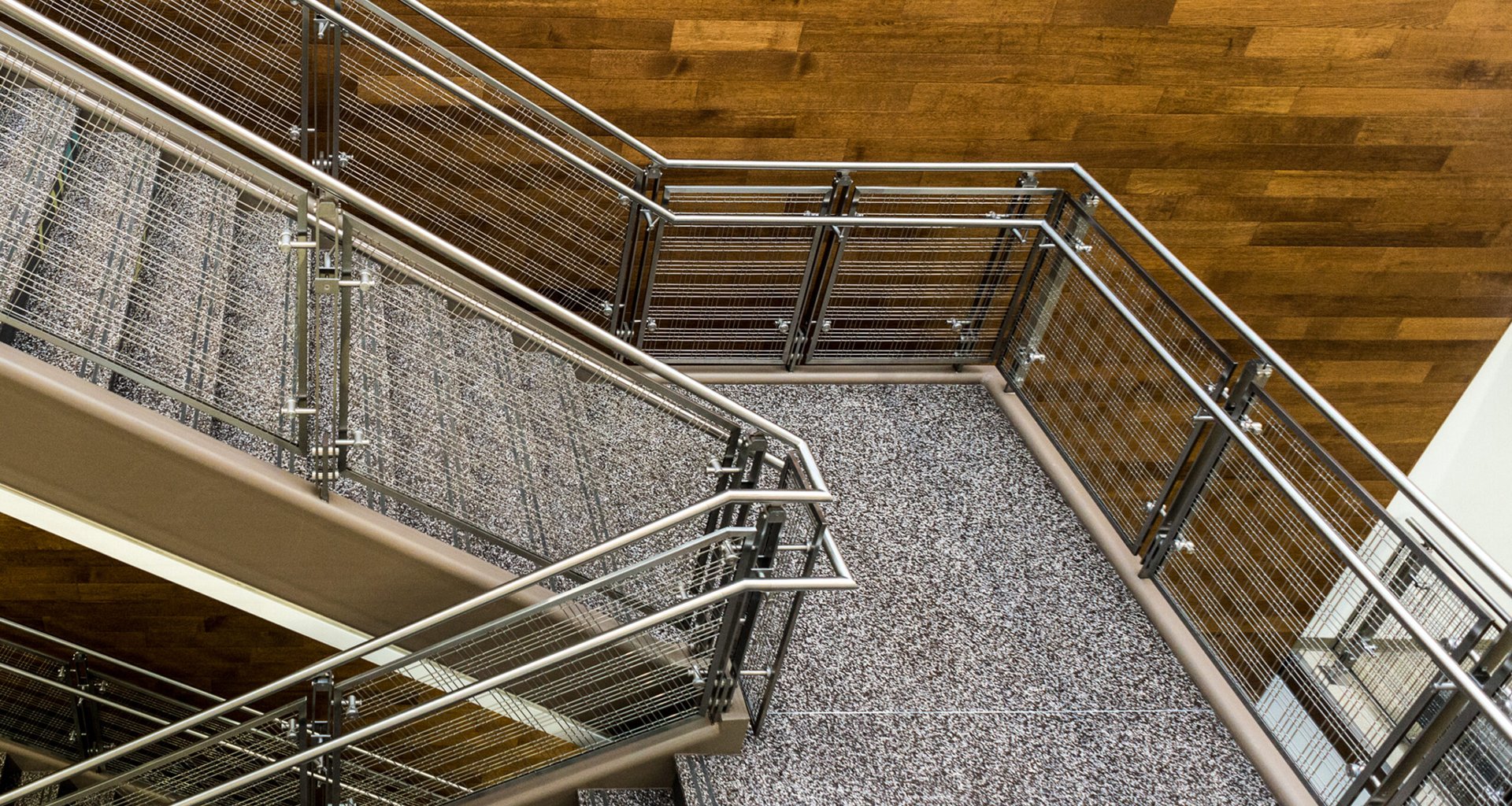 Mesh Balustrades for Contemporary Campus by Wovenpanel® | ArchiPro AU
