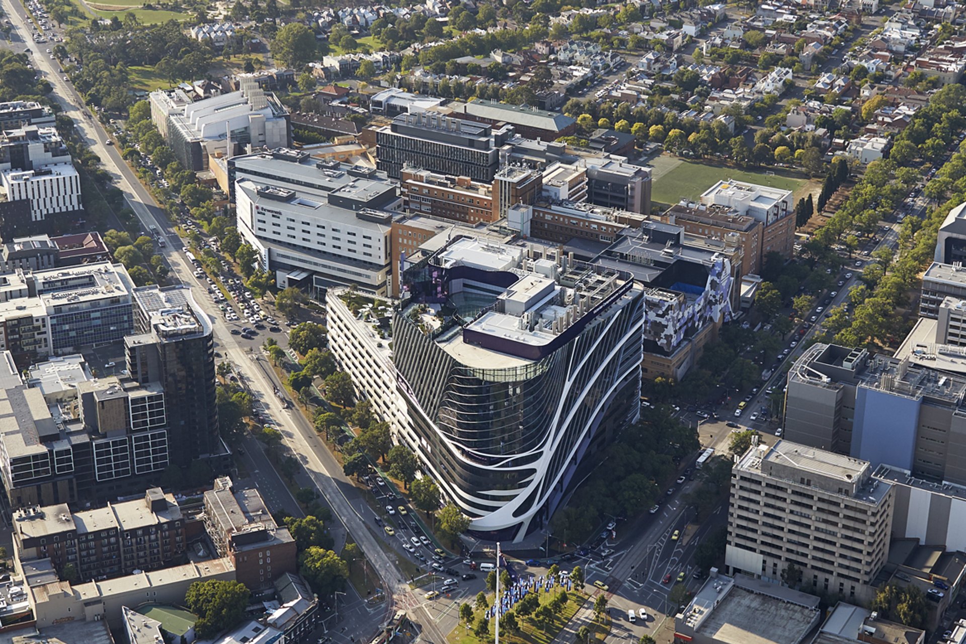 Victorian Comprehensive Cancer Centre, VIC by STH | ArchiPro AU