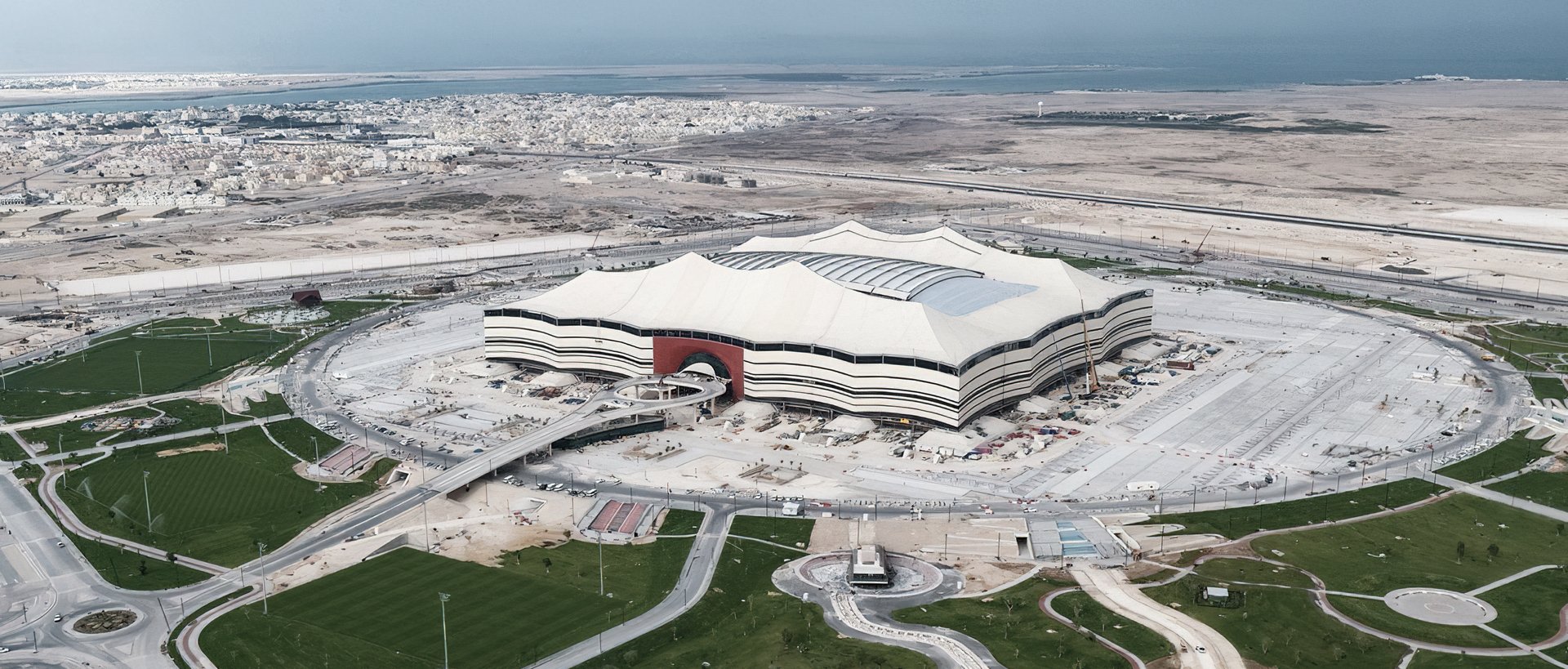 Al Bayt Stadium, Qatar by Webb Australia Group | ArchiPro AU