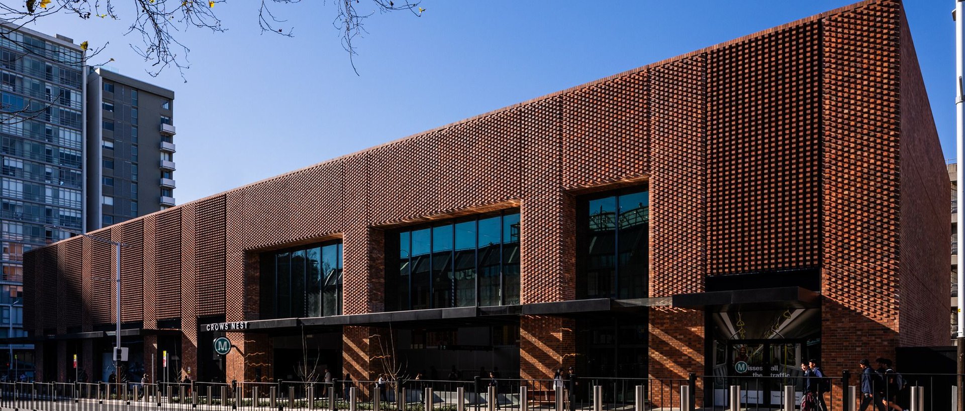 Sydney Metro Crows Nest Station by Robertson's Building Products ...