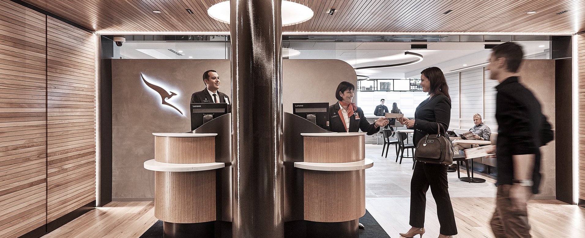 Qantas Lounge, Brisbane by Geyer Design | ArchiPro AU